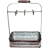 Amazon.com - Benzara BM177866 Rustic Galvanized Metal Crockery Holder ...