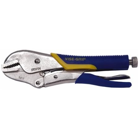 Irwin 01SG 10R Vise Grip 10-Inch Straight Jaw with Soft Grip - Locking ...