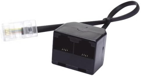 Modular Adapter Telefonkabel-Verbinder RJ45-Kupplung auf 2x RJ45 ...