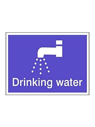 999Store office supplies sunboard Drinking Water sticker signage Sign ...
