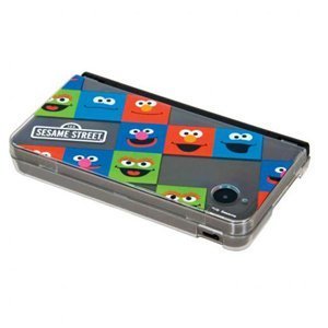 Creative Mind DGDXL-2762 Sesame Street Friends Crystal Case And Decal ...