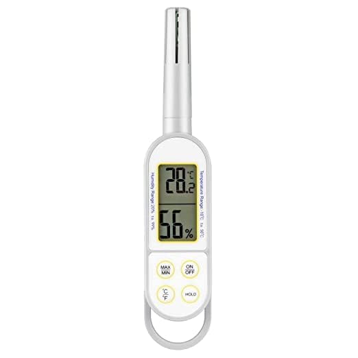 R-TEK Digital Hygrometer with 1.5In Display, Temperature and Humidity ...