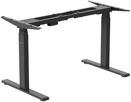 Amazon.com: Mount-It! Electric Standing Desk Frame Dual Motor, Standing ...