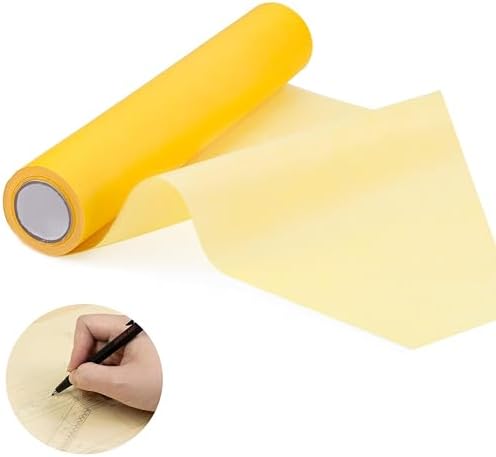 Tracing Paper Roll,Canary Yellow,Cuttable A3 A4 Trace Paper Translucent ...