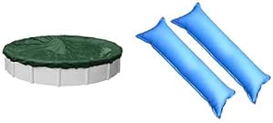 Amazon.com : Robelle 3233-4 Winter Pool Cover with Pillows, Dura-Guard ...