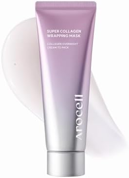 Amazon.com : AROCELL Super Collagen Wrapping Facial Mask 50g – Korean ...