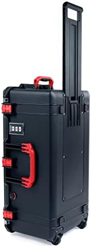 Amazon.com: Pelican Color Case Pelican Black & Red 1626 case, with ...