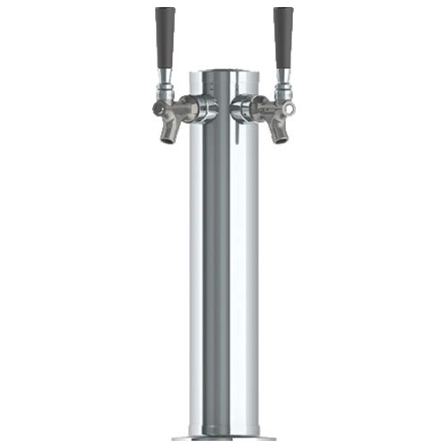 Krome Dispense C274 3" Double Faucet Tower with 100% Stainless Steel ...