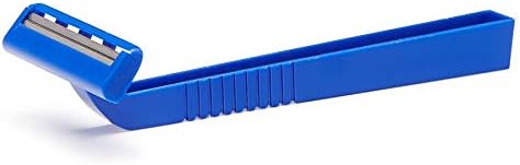 Amazon.com: Medline Disposable Facial Razors with Twin Blades, Blue ...