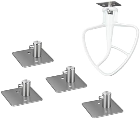 Amazon.com: Impresa Metal Stand Mixer Attachment Storage Organizer for ...