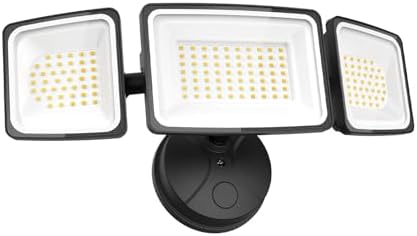 Meloght 150W LED Flood Lights Outdoor, 15000LM Super Bright Security ...