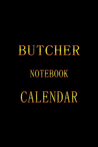 Amazon.com: BUTCHER NOTEBOOK CALENDAR: 2020 CALENDAR: 9798611311684 ...