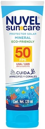 Nuvel Protector Solar SunCare FPS 50 para Cara y Cuerpo 120 ml ...