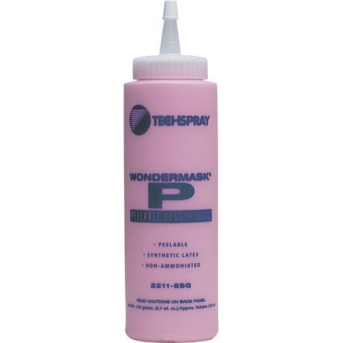 Amazon.com: Techspray Wondermask P Pink Latex Peelable Liquid Solder ...