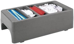 Amazon.com | Cambro Condiment Holder for 250LCD & 500LCD Granite Gray ...