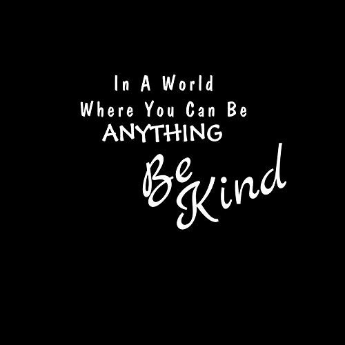 Human On Board Sticker In A World Where You Can Be Anything Be Kind ...