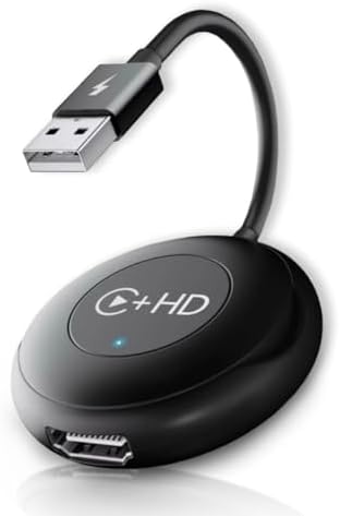 Wireless Carplay Adapter HDMI For Firestick - 2025 Fast and Easy Plug ...