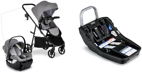 Amazon.com : Britax Willow Brook Baby Travel System, Infant Car Seat ...
