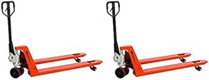 Amazon.com: Mighty Lift ML55-2 Heavy Duty Pallet Jack Truck, Wheels ...