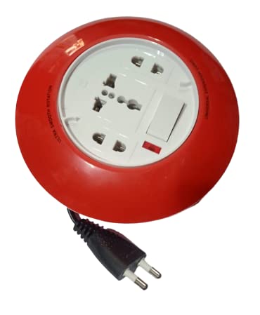 Buy Extension Board Socket, Extension Cord (1 mm x 2 core), 6 amp 3 pin ...