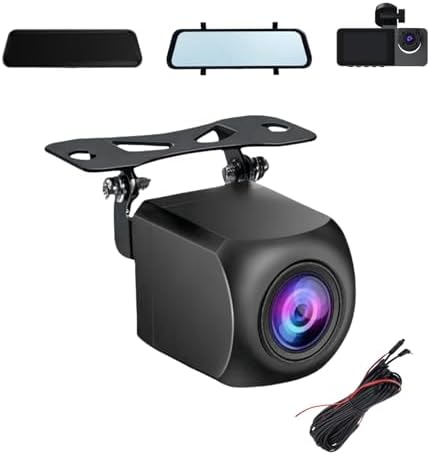 Amazon.com: Epronic 4 Pin Backup Camera for Mirror Dash Cam AHD1080P ...