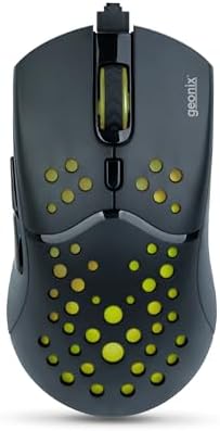 Amazon.in: Buy GEONIX Vigor R5 Wired Gaming Mouse with 3600 DPI, 6 ...