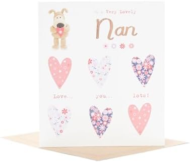 Boofle Birthday Card for Nan - Cute Design : Amazon.co.uk: Stationery ...