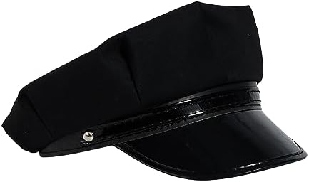 Amazon.com: Spooktacular Creations Halloween Black Chauffeur Hat,Taxi ...
