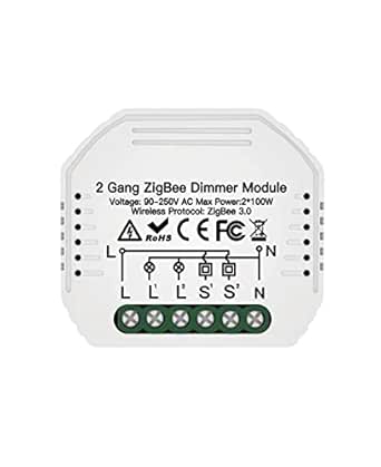 SAMOTECH Zigbee dimmers and switches (MS105BZ Zigbee Dimmer) : Amazon ...