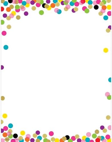 Amazon.com : Barker Creek Retro Design Computer Paper, 8-1/2 x 11 ...