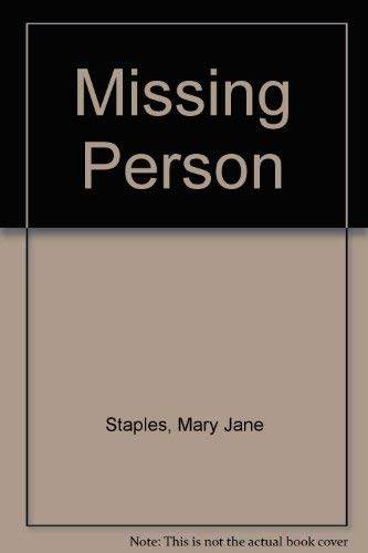 Amazon | Missing Person | Staples, Mary Jane | Family Saga