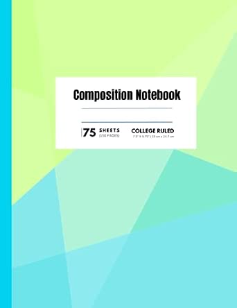 Amazon.com: abstract composition notebook: colorful composition ...