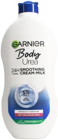 Garnier Body Urea 24HR Hydra Smoothing Cream-Milk - 400ml 5% Urea ...