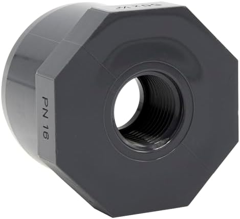 PVC Reduction with Octagon I 50mm x 1/2 Inch I Stick on Sleeve and ...