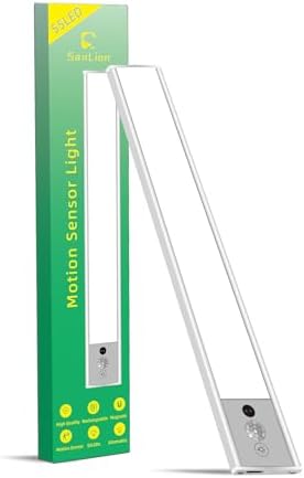 Vicloon Motion Sensor Cabinet Light - 3 Colors Dimmable, USB ...