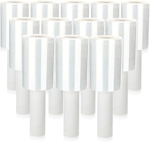 Amazon.com : Sherr 12 Pack Shrink Wrap Roll Plastic Stretch Wrap Film ...