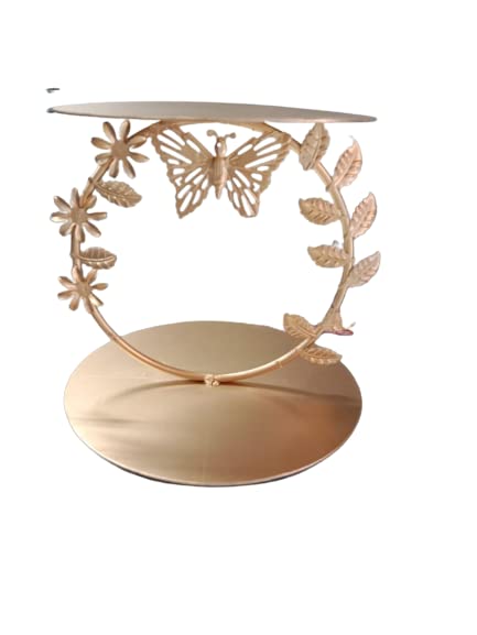 T H Bake Ware Metal Cake Butterfly Shape Tier Cake Spacer Separator ...