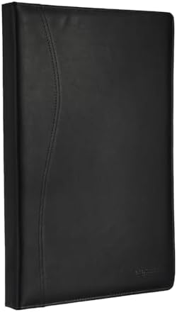 Amazon Basics Leatherette Professional File Folders with Handle | PU ...