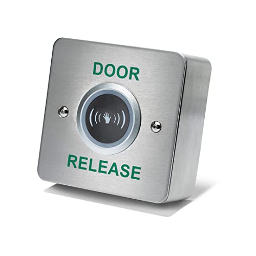 SecureMyDoor – No Touch Exit Button Hands-Free Door Release Switch with ...