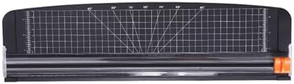 A3 Slide Paper Cutter, 16.5 Inch Safe Paper Trimmer Guillotine Portable ...