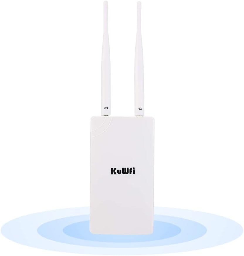 LINOVISION Industrial 4G LTE Cat4 Cellular Router with Wi-Fi, Enhanced ...