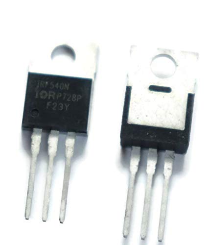 IRF540 33A 100V N Channel MOSFET Power Mosfet TO-220 (10 Pieces ...