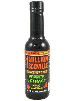 Amazon.com : 1 Million Scoville Pepper Extract, 5oz. (Pack of 3) : Hot ...