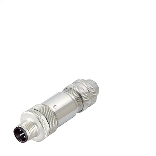 Balluff BCC03WZ , M12 Field Wireable Connector, Male straight, Screw ...