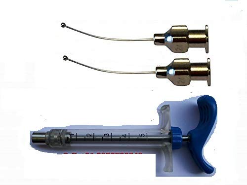 Birds' Park Cannuala Needle - Oral gavage Feeding Reusable Steel Tube ...