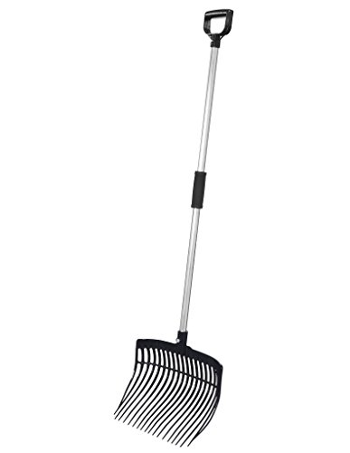 Tough 1 Pro Pick Rounded Stall Fork Black | Gardentia