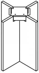 Amazon.com: HON Preside Laminate Panel X-Base for 36 inch Table Tops ...