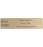Amazon.com : QIPAN Stainless Steel Custom Silver Name Tags With Pin or ...