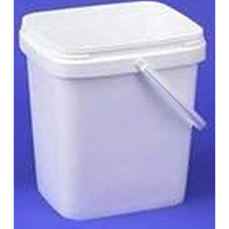 3.5 gal Square Plastic Buckets and lid,wHandle,Ez Nepal | Ubuy