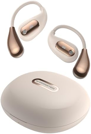 Monster Open AC601 Comfort Clip-On Bluetooth Earbuds, Wireless Earbuds ...